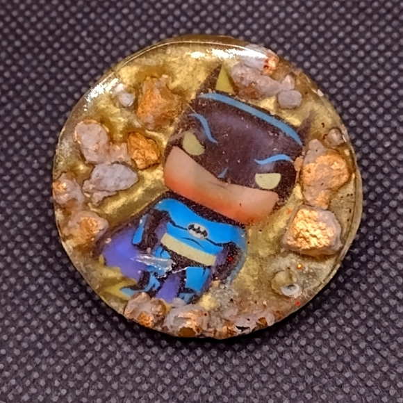 Hand Crafted | Other | Batman Resin Pin | Poshmark